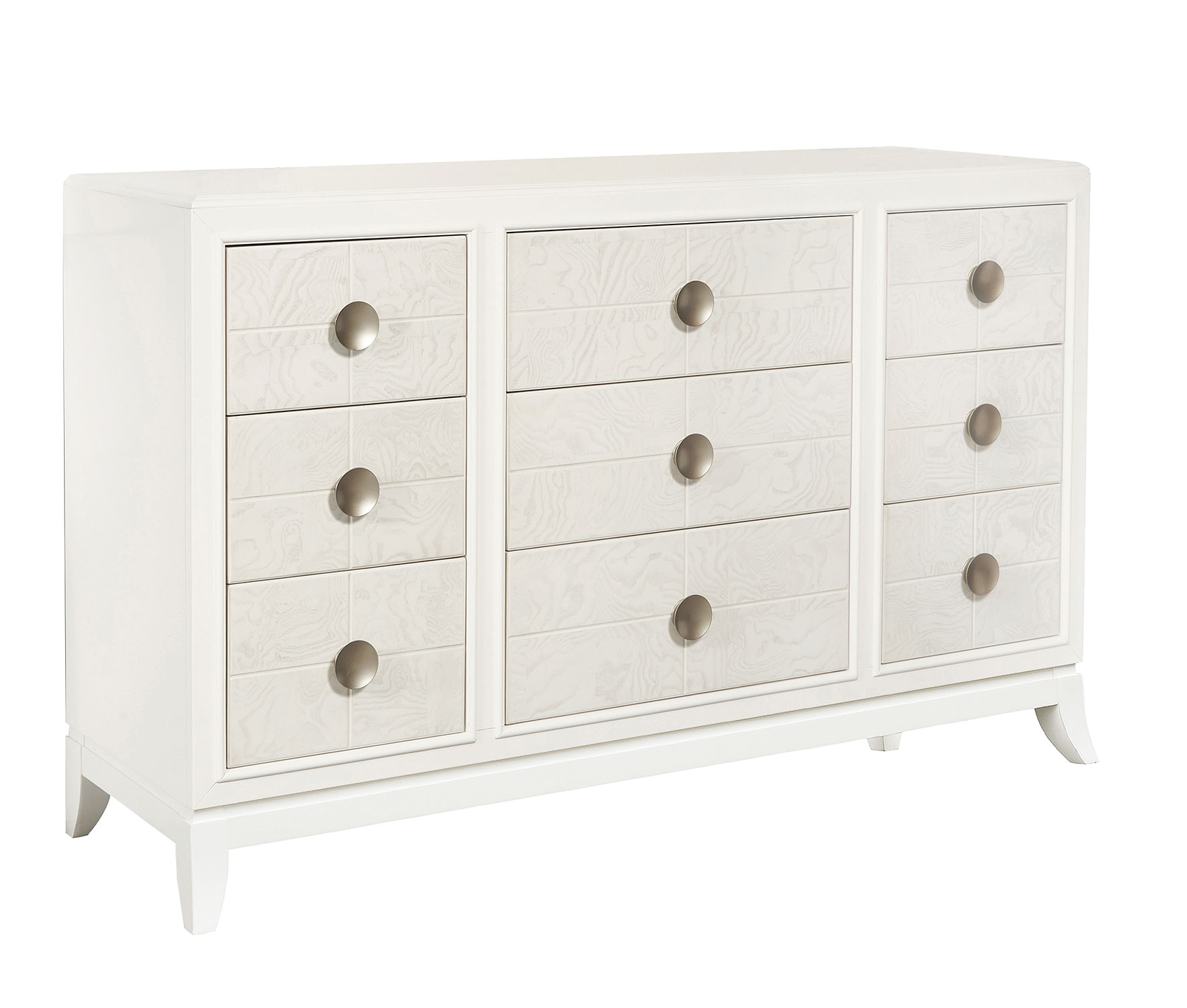 Melrose 9-Drawer Dresser (White) by Samuel Lawrence Furniture ...
