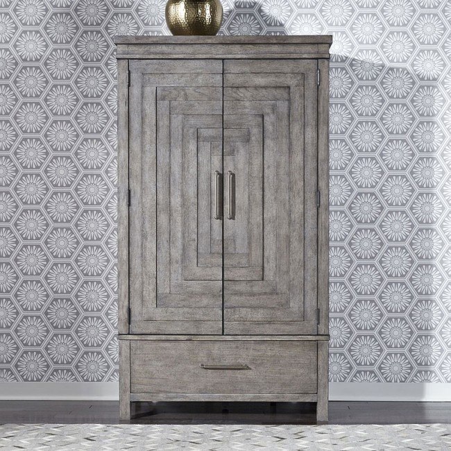 Modern Farmhouse Armoire by Liberty Furniture | FurniturePick